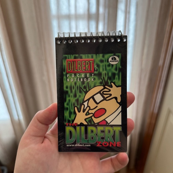 Other | The Dilbert Zone Dilbert Pocket Notebook | Poshmark
